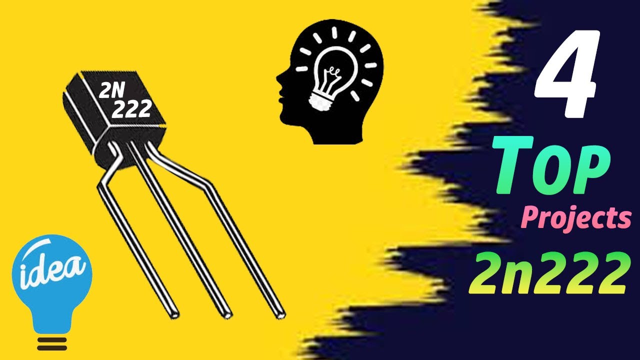 2n222 Transistor Projects|TOP 4 Projects Using Transistor|2n222 Projects|Electronic Projects