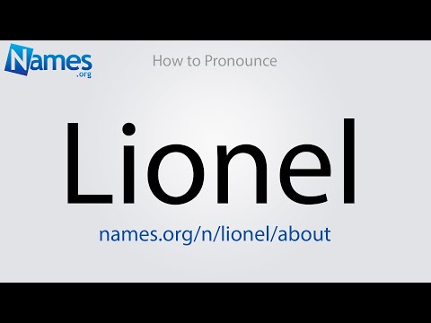 How to Pronounce Lionel