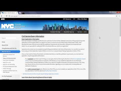 NYC ADMINISTARTIVE SERVICES DCAS
