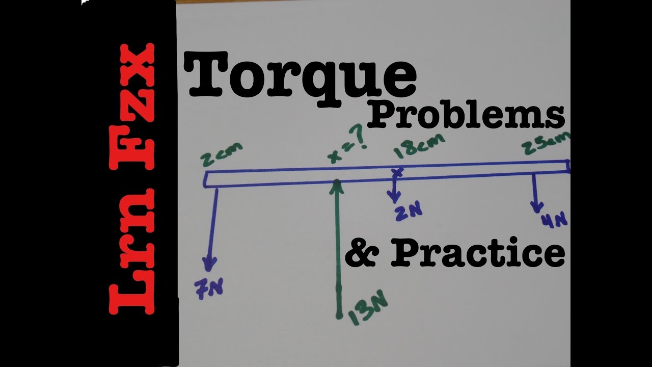 Torque Problems Introduction with Practice