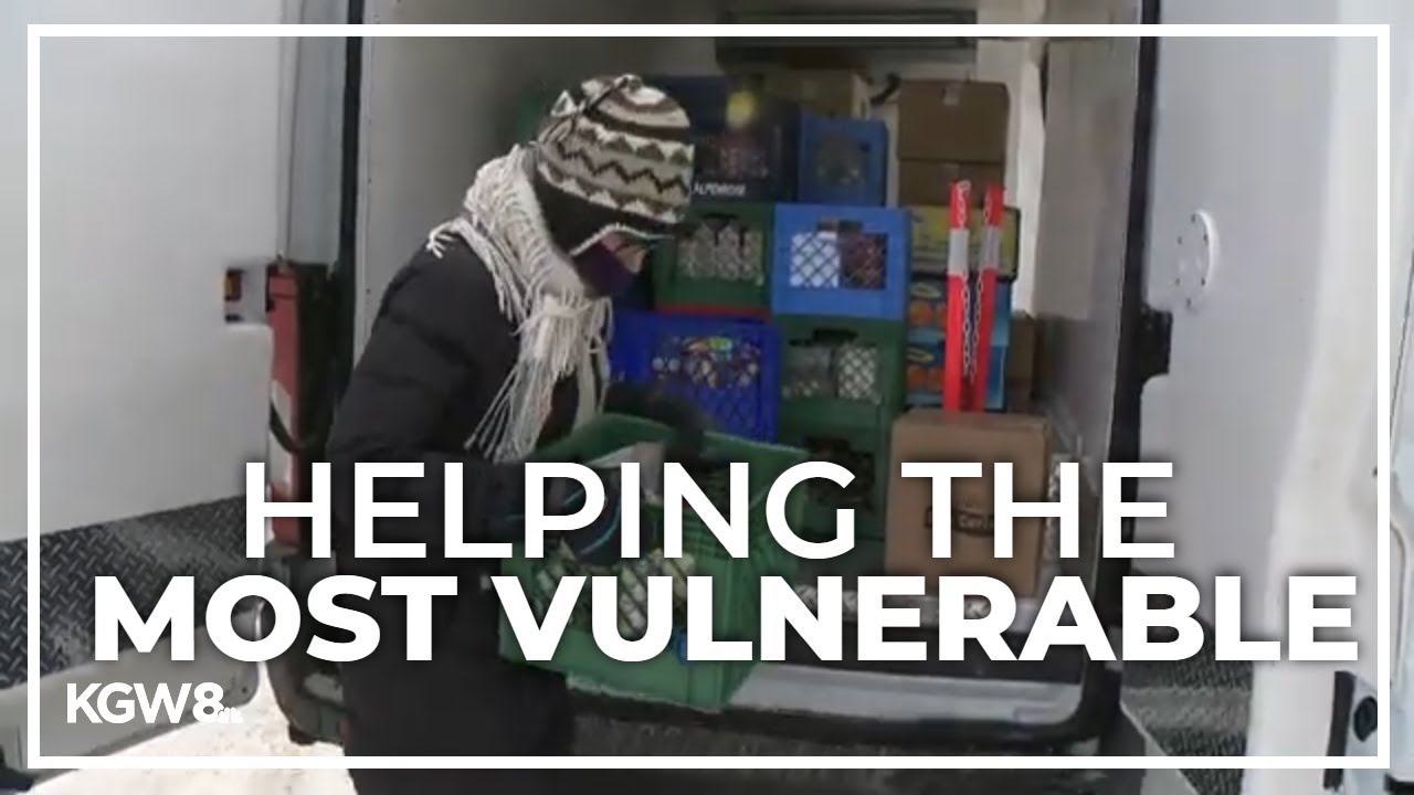 Nonprofits continue feeding the hungry in Portland despite winter storms