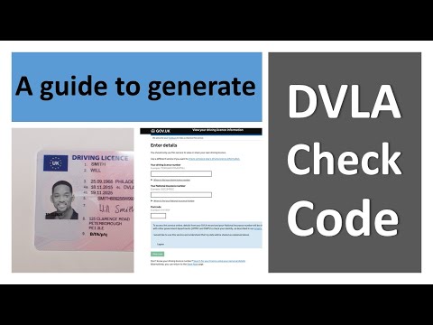 How to generate DVLA check code for your driving licence DVLA electronic counterpart check code Uber