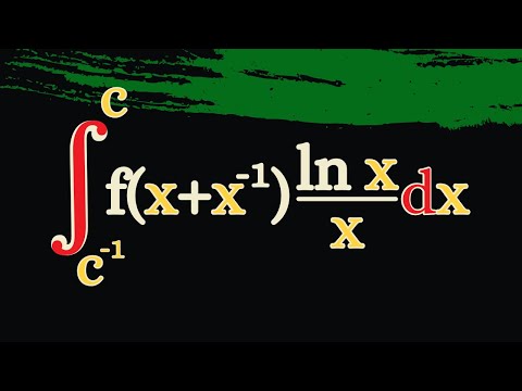 an integral for all functions.