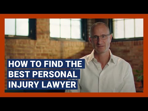How to Find The BEST Personal Injury Lawyer