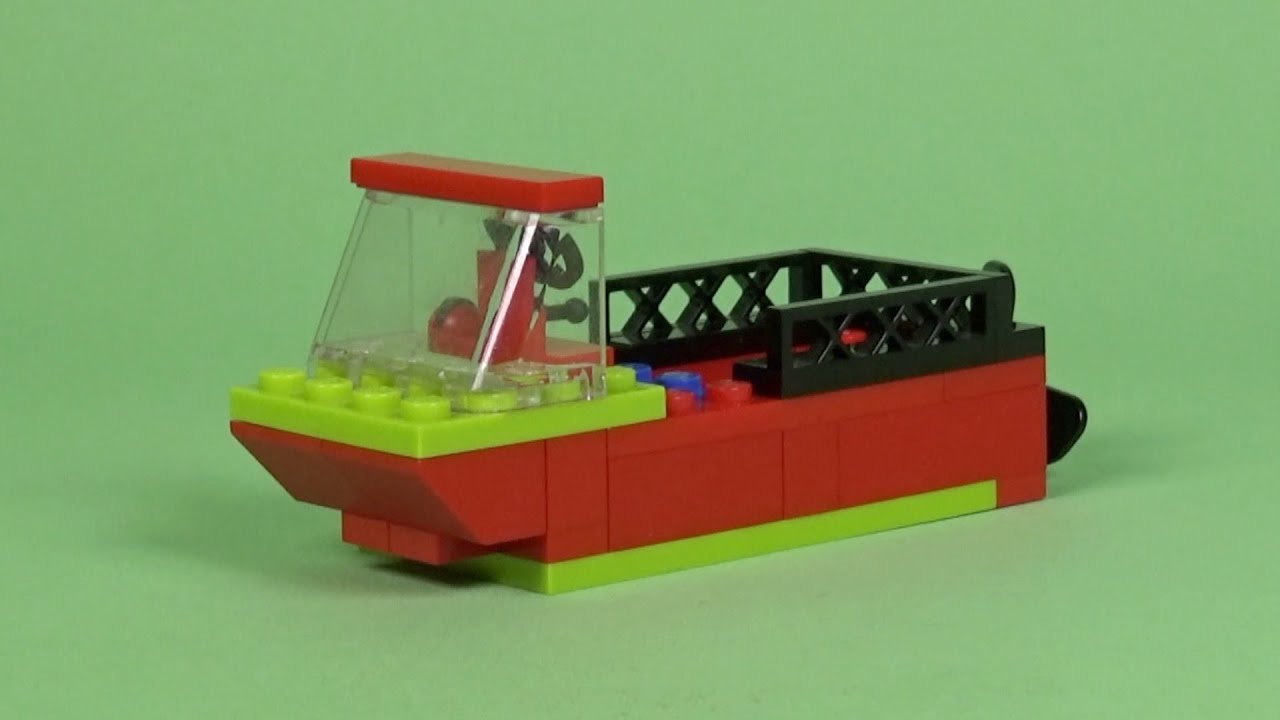 LEGO Boat 001 Building Instructions - Basic 550 