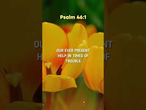 God Is Your Refuge – Psalm 46:1 #faithhabits #bibleverse #Psalm46 #scripture