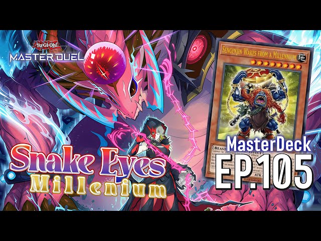 🔴 MasterDeck EP.105 Snake Eyes Millennium เมต้าขอยืมพลังคุณปู่ | Yu-Gi-Oh! MASTER DUEL | วิดีโอค ...