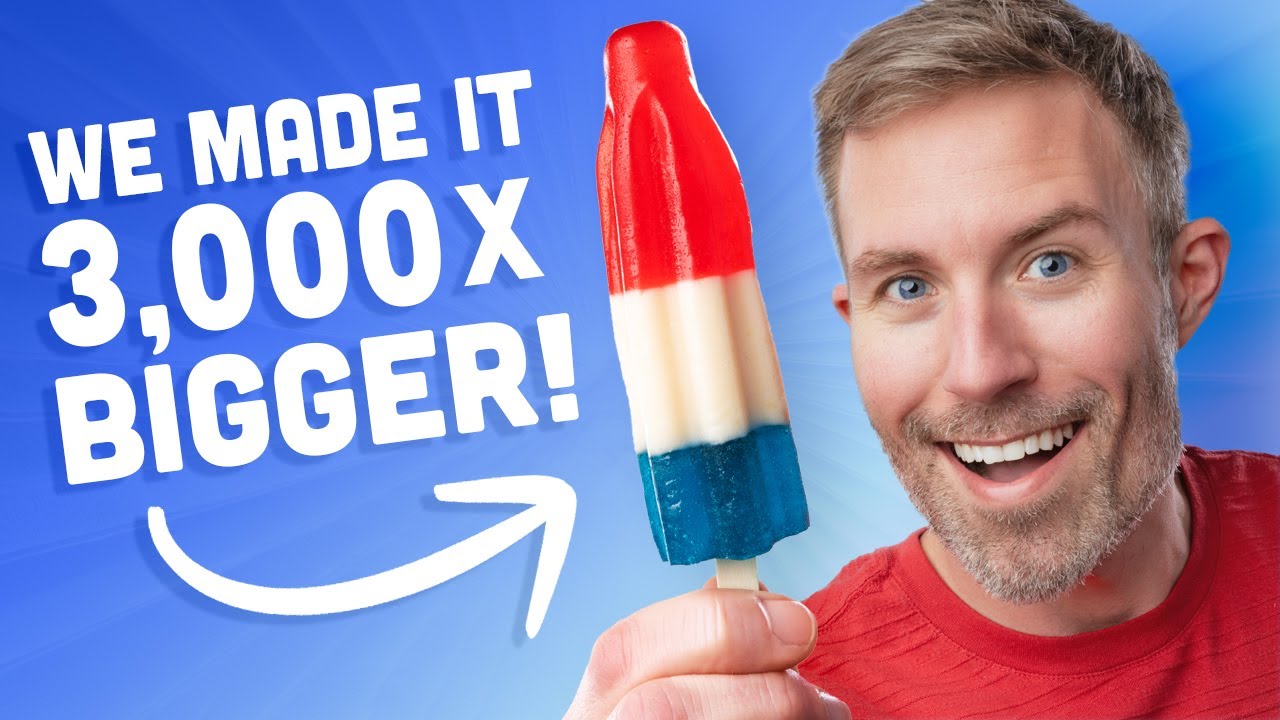 We Made the World's Largest Gummy Rocket Pop • This Could Be Awesome #21