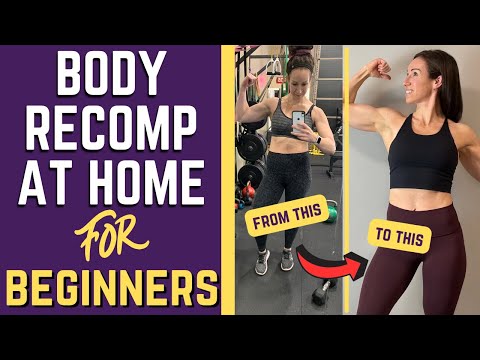 How To BUILD MUSCLE At Home Without Equipment | BODY RECOMP At Home