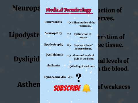 Medical Terminology // Medical Abbreviations #nursing#medical