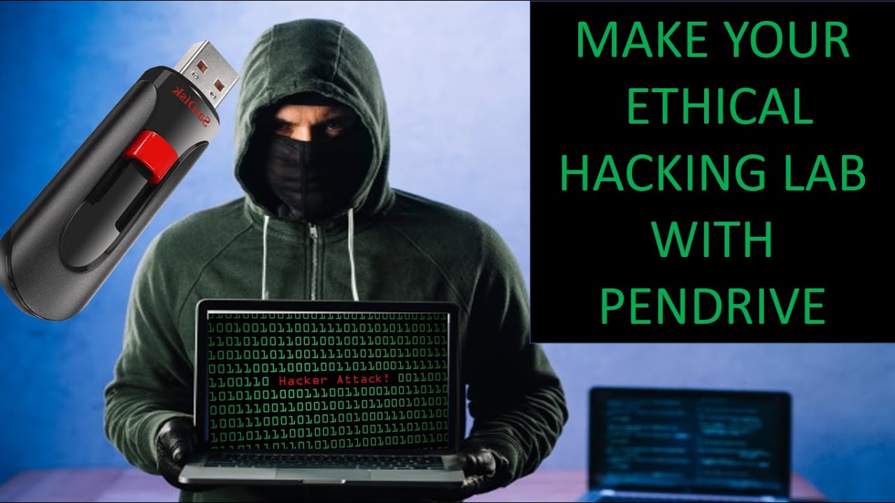 CODE DESK | HOW TO BUILD A HACKING LAB WITH PENDRIVE ||  ( to become a security expert )