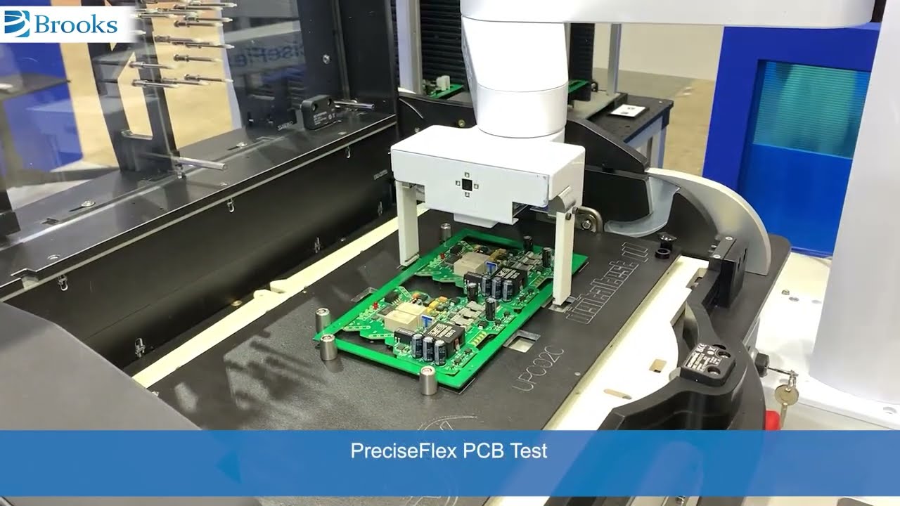 PreciseFlex Collaborative Robots Automate Electronics Test