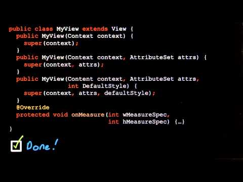 Learn Create Your Own View Developing Android Apps - Mind Luster