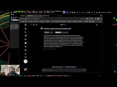 Creating A Grok Chrome Browser (w/ Github link)