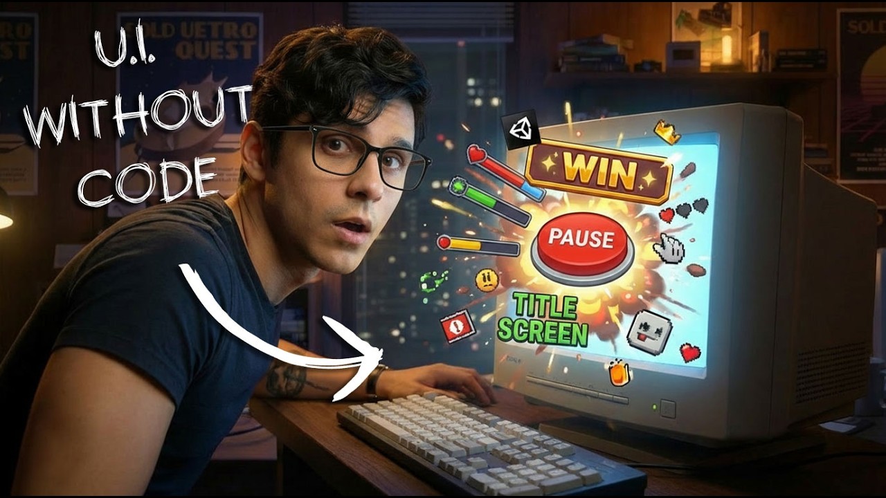 I Let AI Build My Game’s UI… And It Actually Worked! (CURSOR + UNITY TUTORIAL)