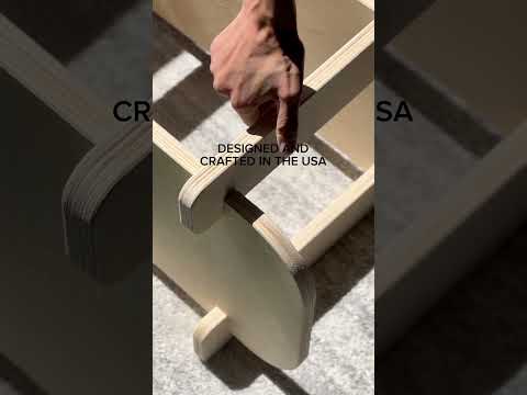 Assembling our Double Modern Shelf in 60 Seconds