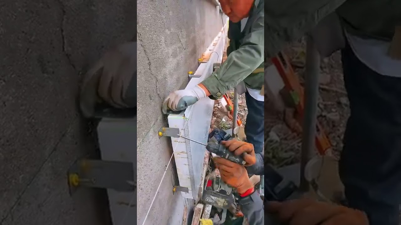 Installation process of outdoor thermal insulation- Good tools and machinery make work easy