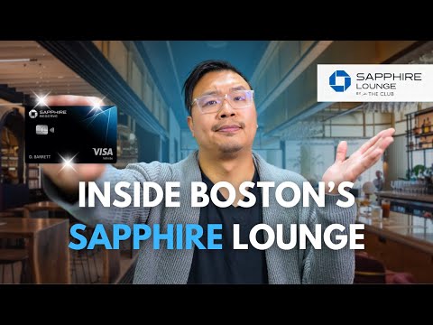 Chase Sapphire Lounge At Boston Logan International Airport (Full Tour)