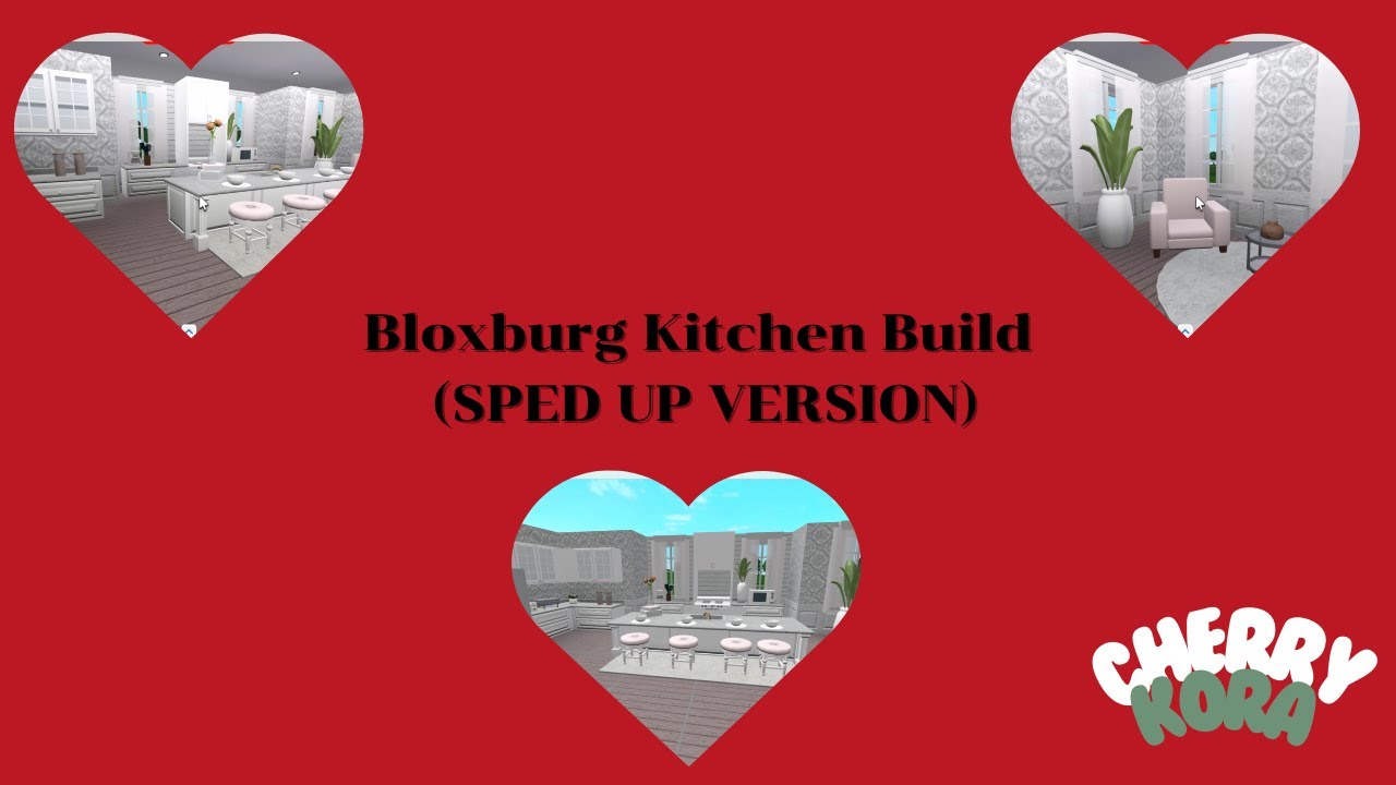 Modern Bloxburg Kitchen Build | Speed Build & Interior Design Inspiration