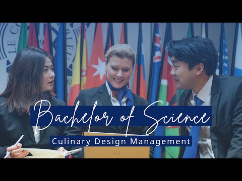 Bachelor of Science Culinary Design Management