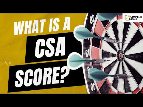 What is a DOT CSA Score In the Trucking Industry?