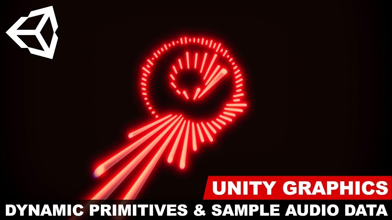Unity3d Graphics - Creating Dynamic Primitives, Spectrum Audio Data, and Post-Processing Effects