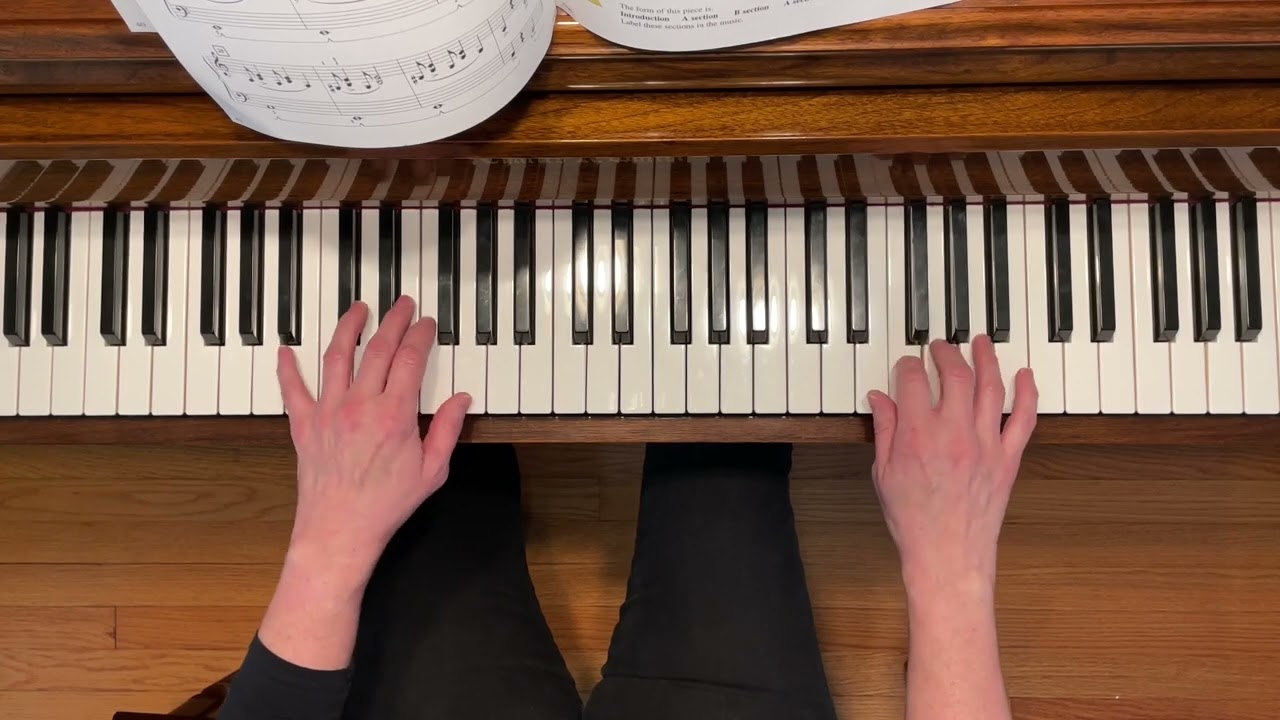 Snowflake Rag - Piano Adventures Level 3A Lesson Book