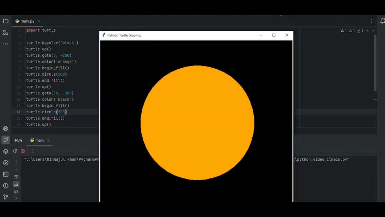 Eid Mobarak greetings using python programming language. Python Animation.