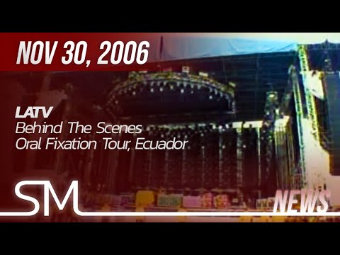 Shakira | 2006 | LATV | Behind the scenes - Oral Fixation Tour Ecuador