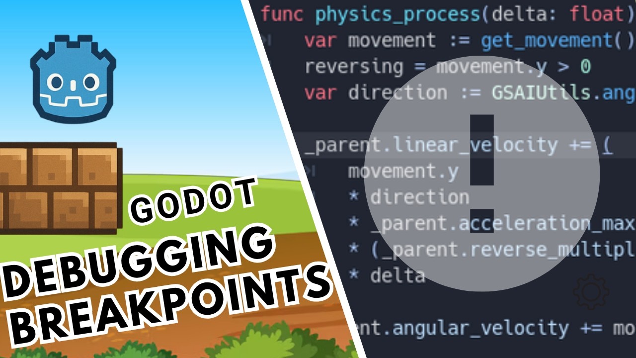 How to Debug Your Code with Breakpoints in Godot