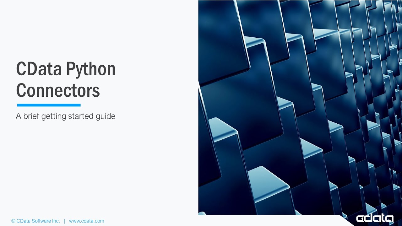 CData Python Connectors - Getting Started