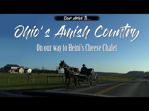 Ohio's beautiful Amish Country. We visit Heini's Cheese Chalet.#amish#ohio#travelvlog