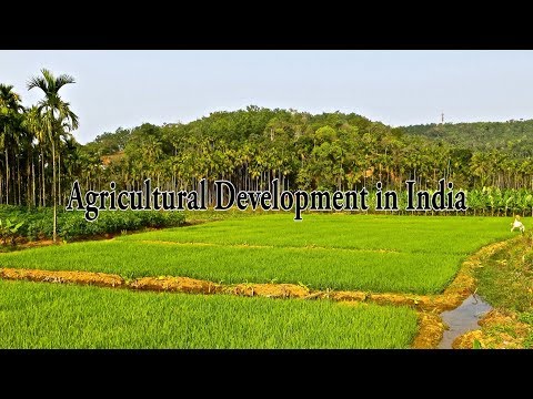 Agricultural Development in India Video Lecture - Humanities/Arts