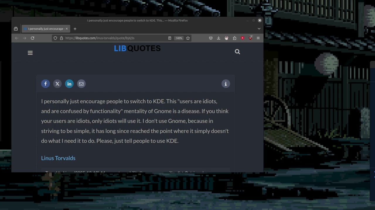 GNOME and their Excellent Accessibility Options