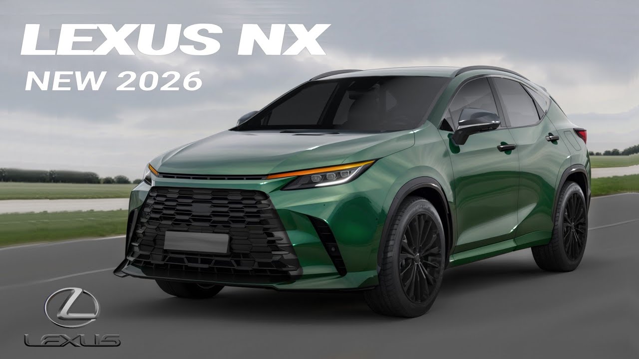 Fresh 2026 Lexus NX Compact CUV Drops by From Imagination Land Sporting Ritzy Colors - autoevolution