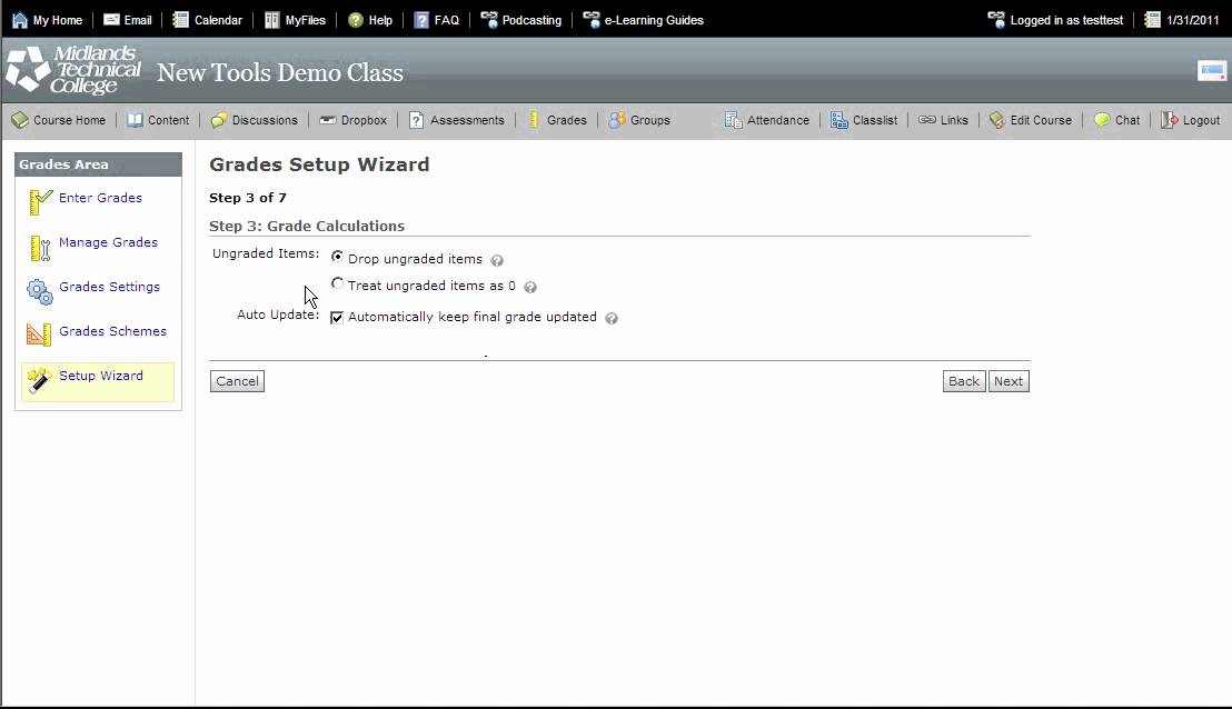 Grade Book Setup Wizard Demo v9.4
