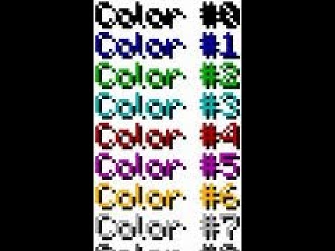 how to make color text in Minecraft (bedrock)