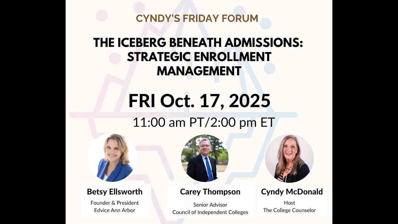 The Iceberg Beneath Admissions: Strategic Enrollment Management