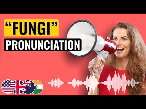 🔔 Fungi Pronunciation 🇺🇸 🇬🇧 🇦🇺 🇮🇳 accents