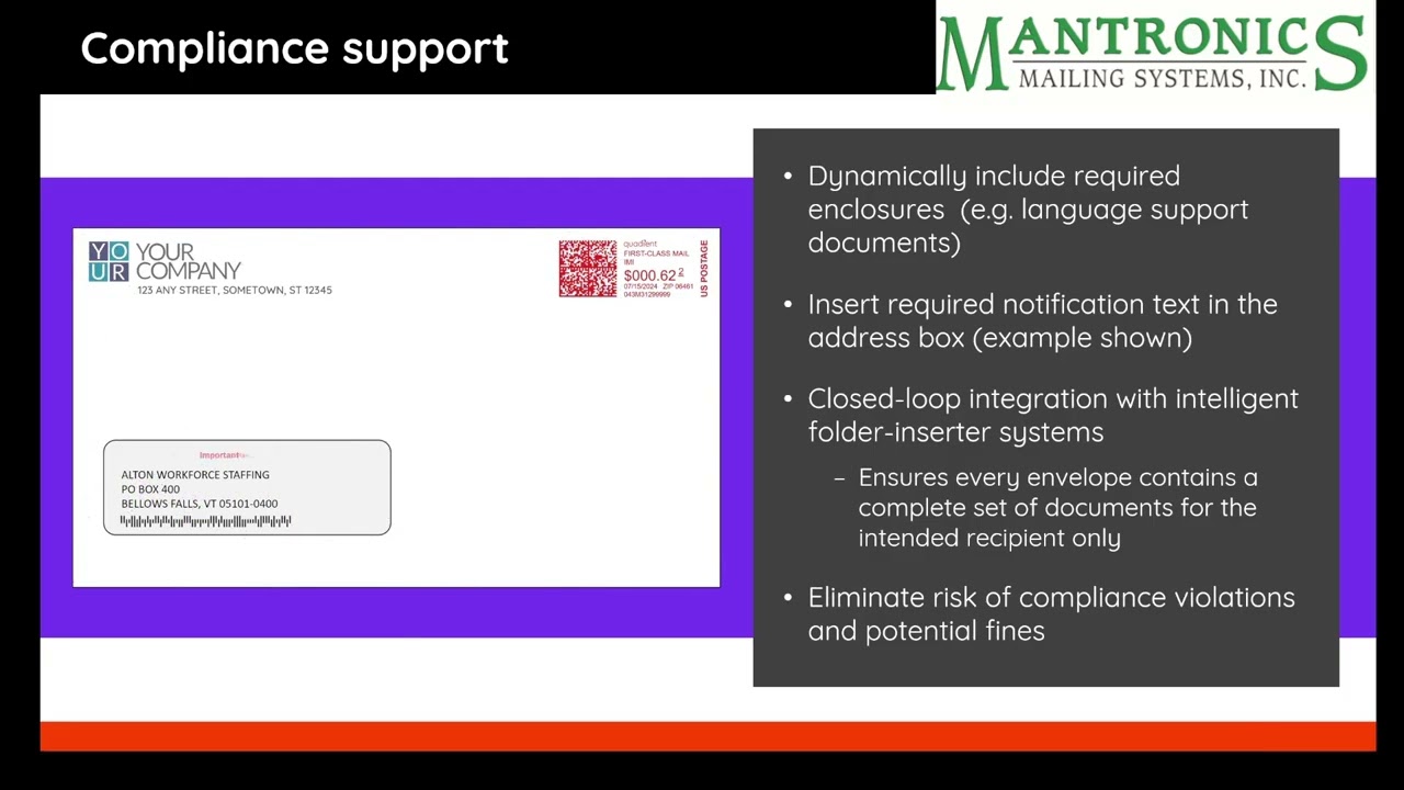 Compliance Support-Quadient Impress