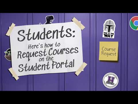 eSchool - Student Portal - Course Requests