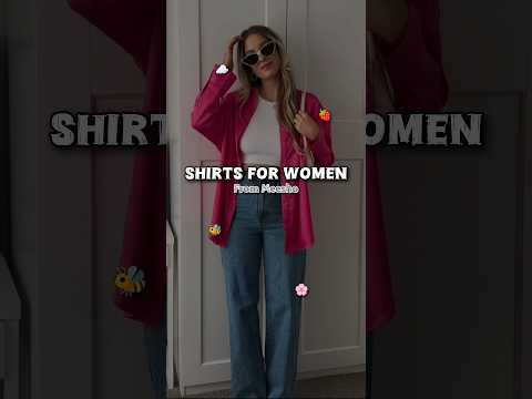Shirts For Women👔 #trending #meesho #shirts #outfit #fashionideas #pinterest #girls