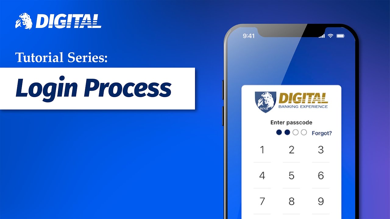 WNB Digital - Login Process Tutorial