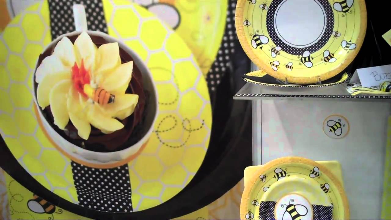 Bumblebee Party Supplies - First Look