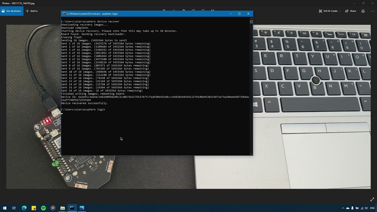 IoTConnect Azure Sphere OS SDk Demo 1