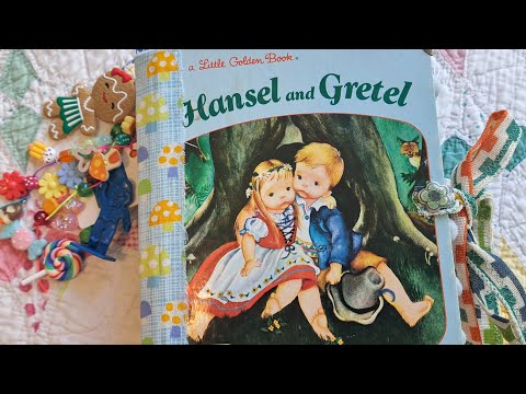 Sold (thank you❤️)2 Little Golden book journals , Hansel and Gretel junk journals