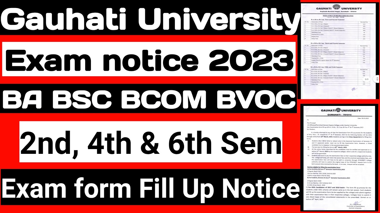 Gauhati University Form Fill Up 2023 – GU Online Form Fill Up 2nd, 4th ... Gauhati University Form Fill Up 2023 – GU Online Form Fill Up 2nd, 4th ...