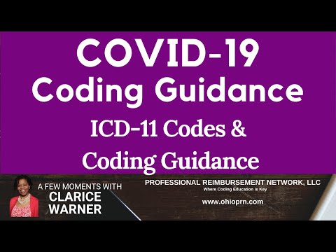 COVID 19 Coding News | ICD-11 Codes & Coding Guidance