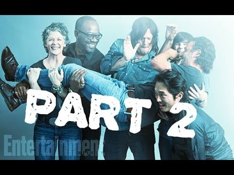 The Walking Dead Cast Funny Moments PART 2
