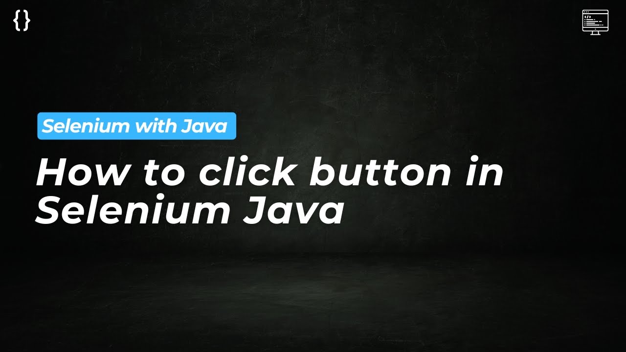 How to click button in selenium Java